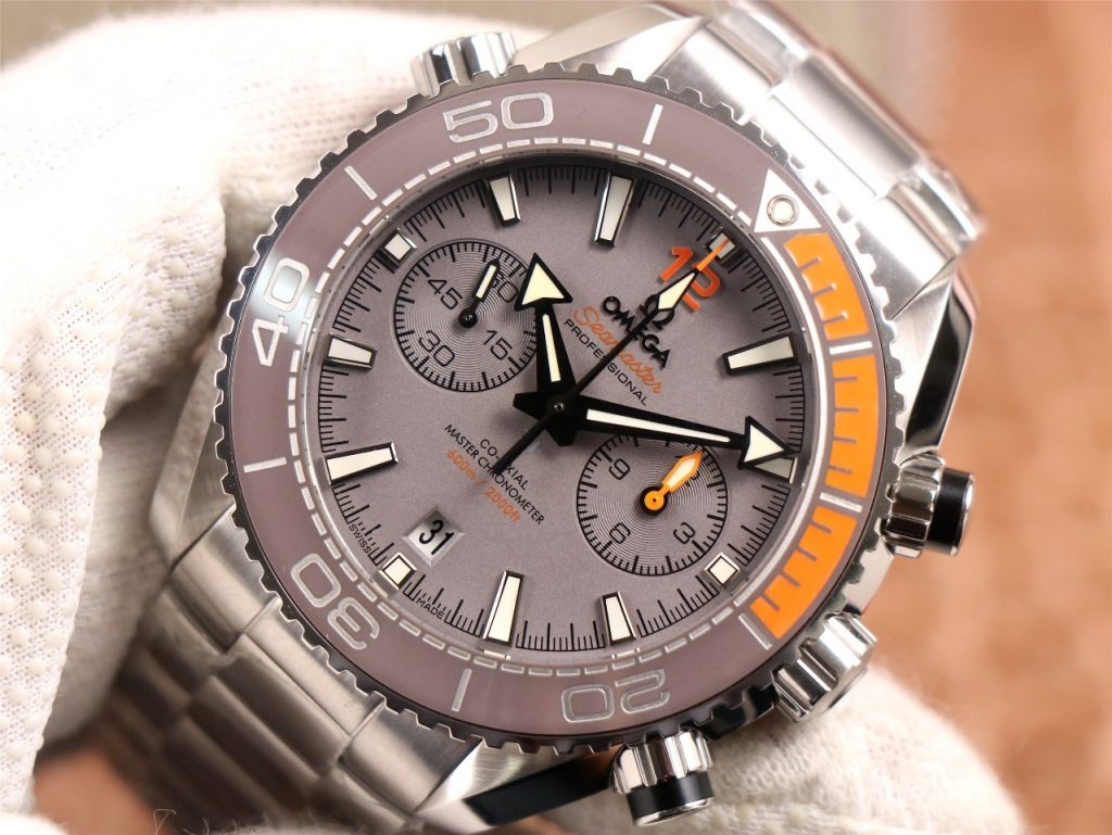 Omega Seamaster Chronograph Planet Ocean 600m 9900 Clone ETA - Saatmod