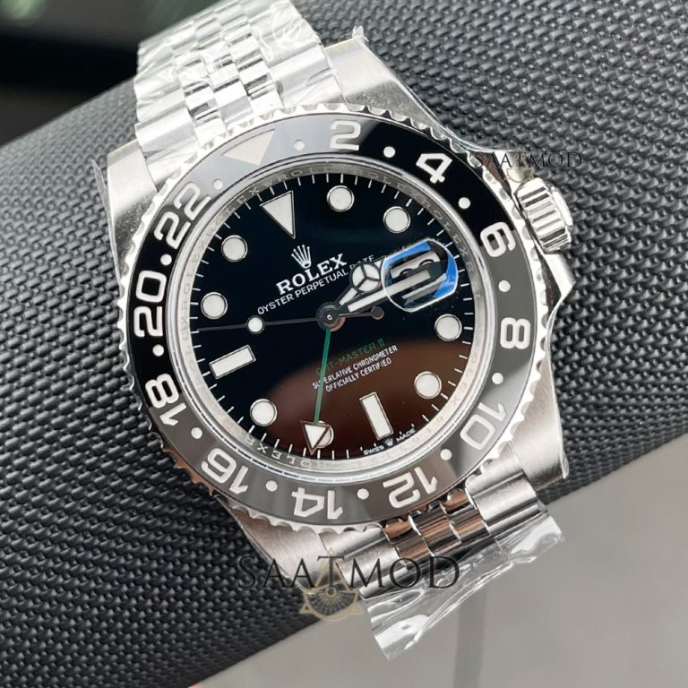Rolex GMT-Master II Clean Bruce Wayne 126710GRNR Super Clone Eta